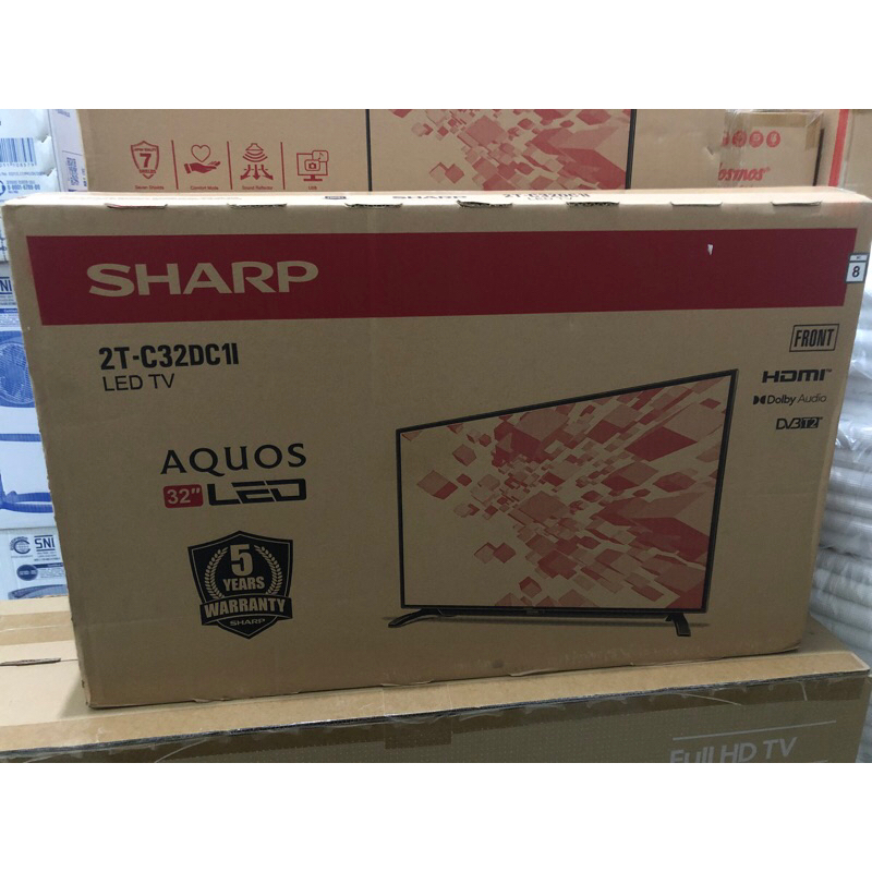 Jual TV LED SHARP 32 INCH DIGITAL USB HDMI | Shopee Indonesia
