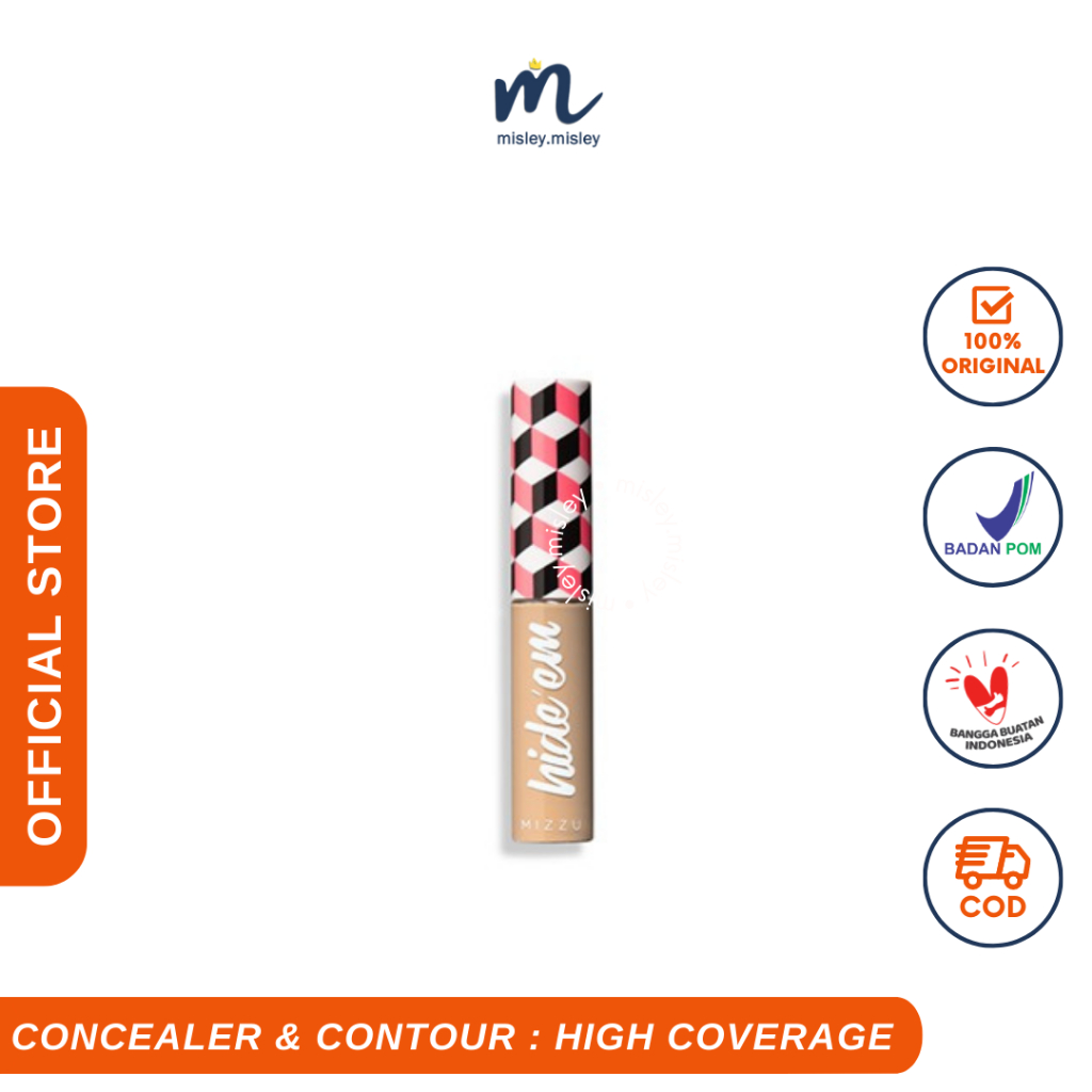 Jual MISLEY - MIZZU Hide’em Contour And Concealer - Concealer Corrector ...