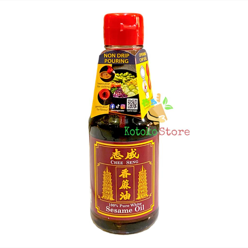 Jual Chee Seng 100% Pure White Sesame Oil / Minyak Wijen Pagoda 160ml ...
