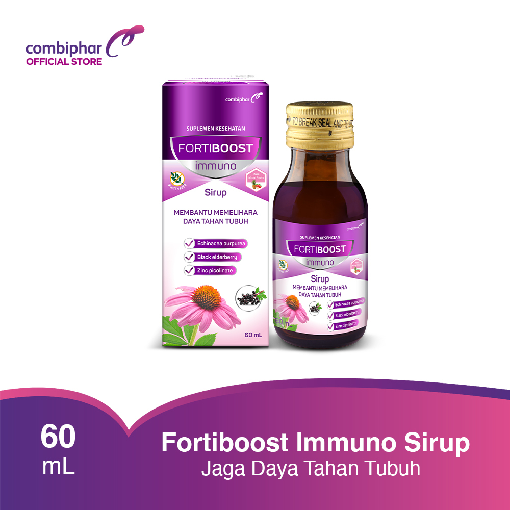 Jual Fortiboost Immuno Sirup - Jaga Daya Tahan Tubuh | Shopee Indonesia