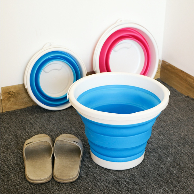 Jual Ember Lipat Silikon Portable 3L 5L 10L Water Bucket Foldable ...