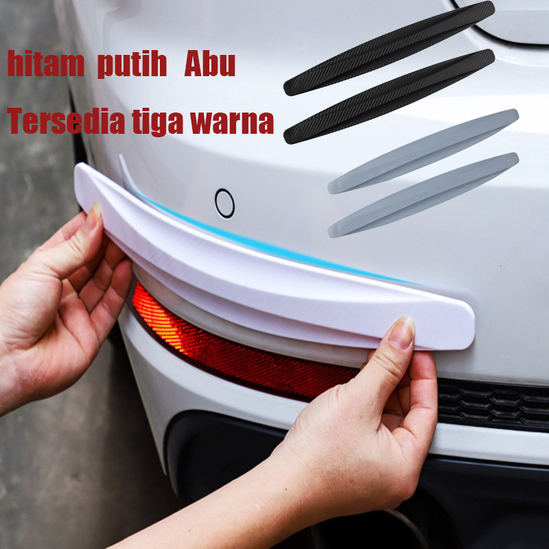 Jual Bumper Guard Carbon Pelindung Bemper Mobil Set 2 pcs Strip ...