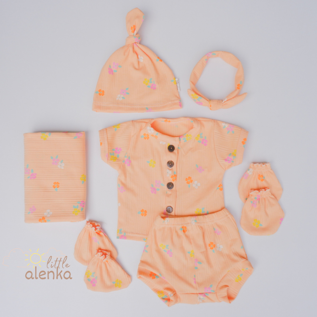 Jual Alenka - Newborn Button Set / Setelan Baju Bayi (Kancing) | Shopee ...