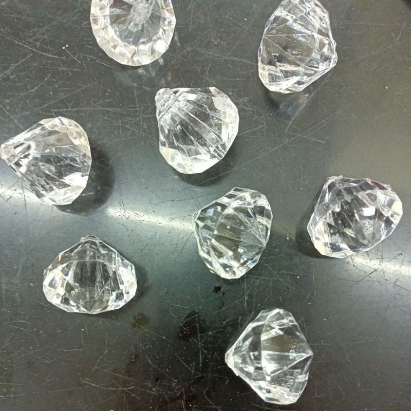 Jual manik mote diamond gantung 24mm isi 1pon atau krg lbh 80pcs ...