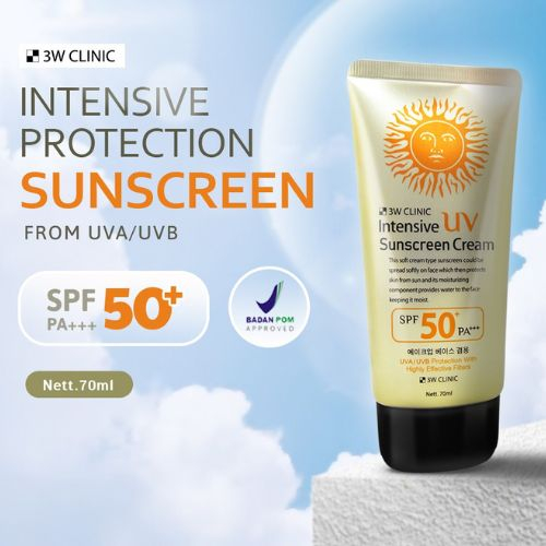 Jual [𝗥𝗘𝗔𝗗𝗬 𝗦𝗧𝗢𝗖𝗞] [𝗕𝗣𝗢𝗠] 𝟯𝗪 𝗖𝗟𝗜𝗡𝗜𝗖 Sunscreen Cream SPF 50+ PA ...