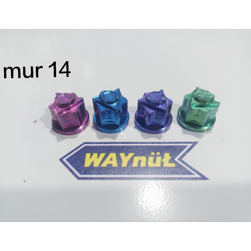 Jual Mur 14 topi Titanium Vietnam | Shopee Indonesia