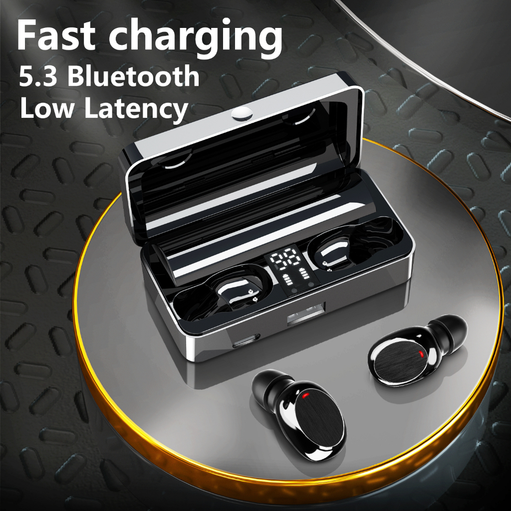 Jual Headset Bluetooth M10 Tws Digital Indicator V5.1 BT WirelessTWS Z4 PRO | Shopee Indonesia