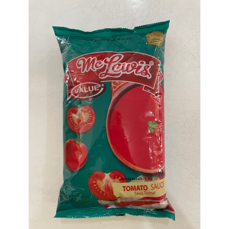 Jual Mc Lewis Tomato Sauce 1kg | Shopee Indonesia