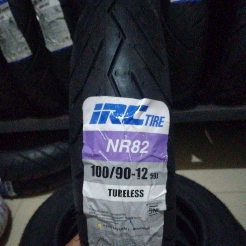Jual IRC NR82 100/90-12 TUBELESS BAN TUBLES MOTOR FREEGO FRIGO NEW ...