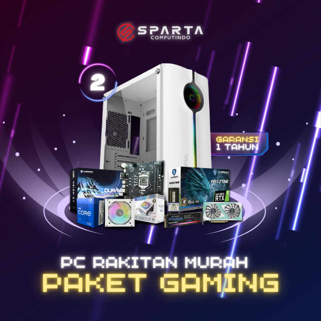 Jual PC Rakitan Murah PAKET GAMING #2 (High-end) Bergaransi | Shopee ...