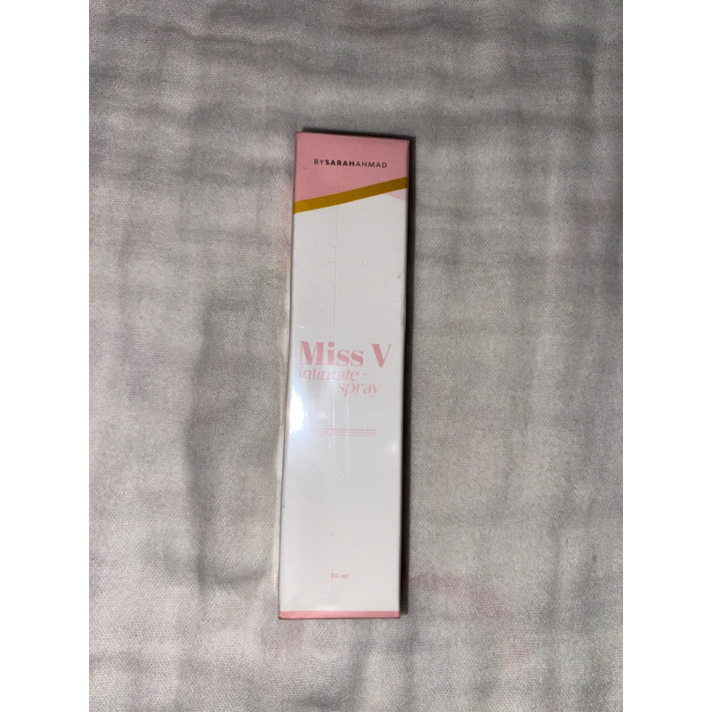 Jual Miss V Intimate Spray NEW (BY SARAH AHMAD) | Shopee Indonesia