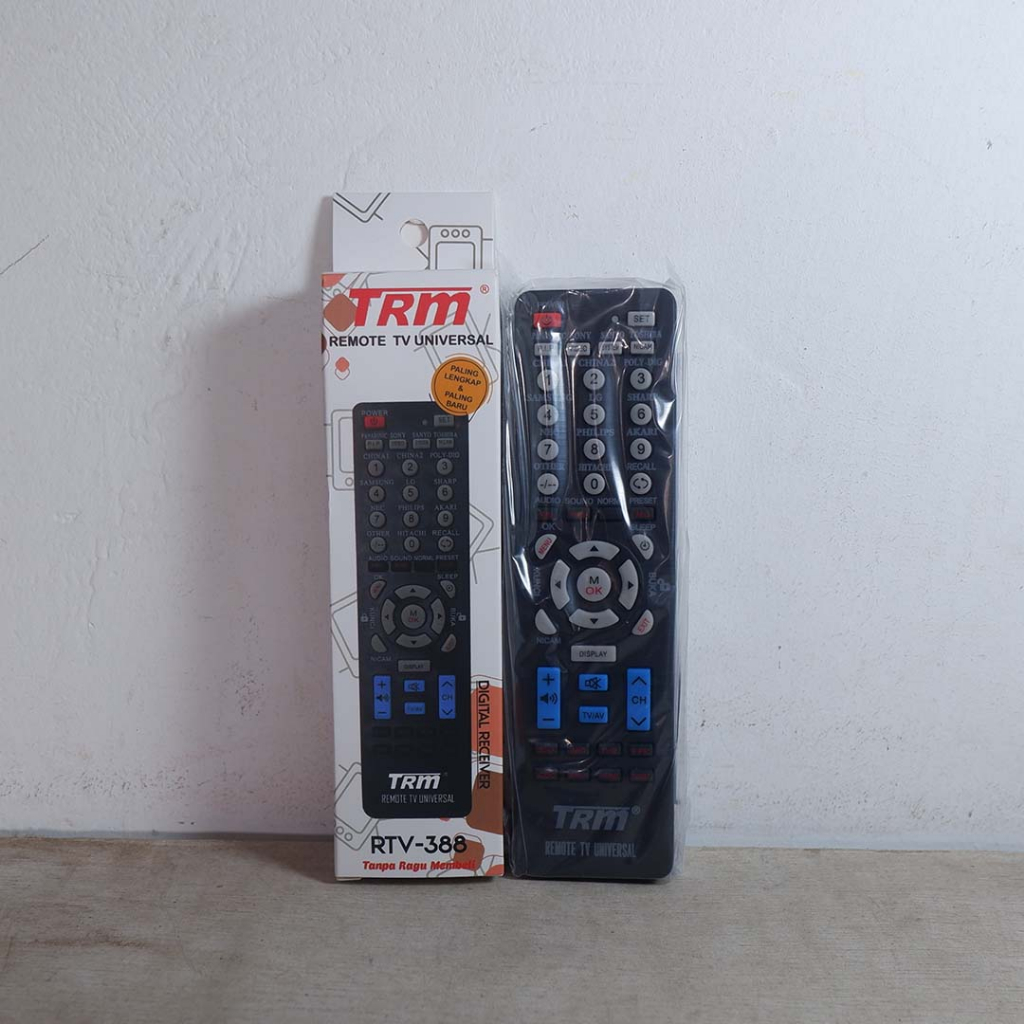 Jual Remote TV Universal Murah Trm RTV-388 | Shopee Indonesia