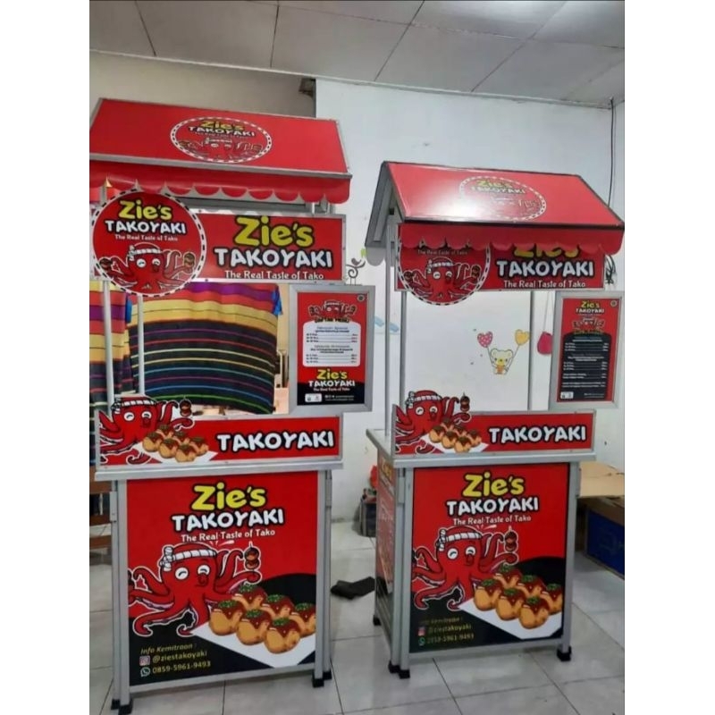 Jual Booth Portable/Meja Usaha/Meja Lipat Ukuran 120 x 60(Bonus Tas ...