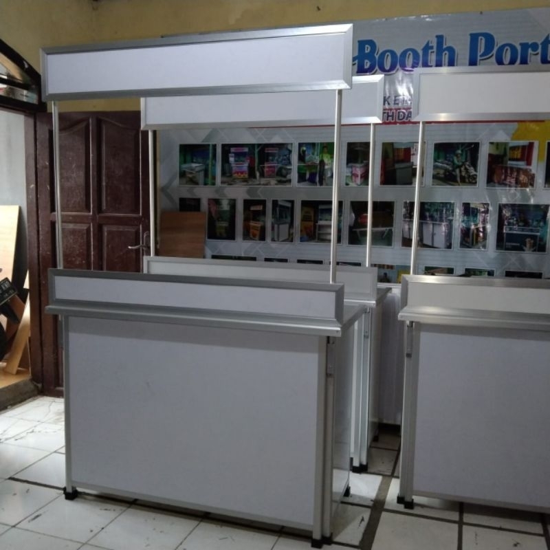 Jual Booth Portable/Meja Usaha/Meja Lipat Ukuran 120 x 60(Bonus Tas ...