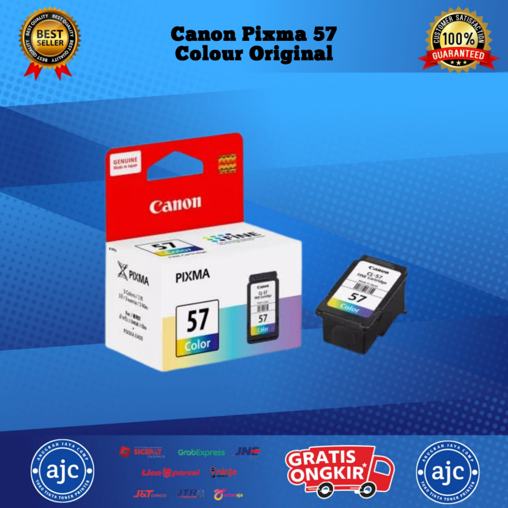 Jual Tinta Printer Cartridge Canon CL-57 Colour Original | Shopee Indonesia