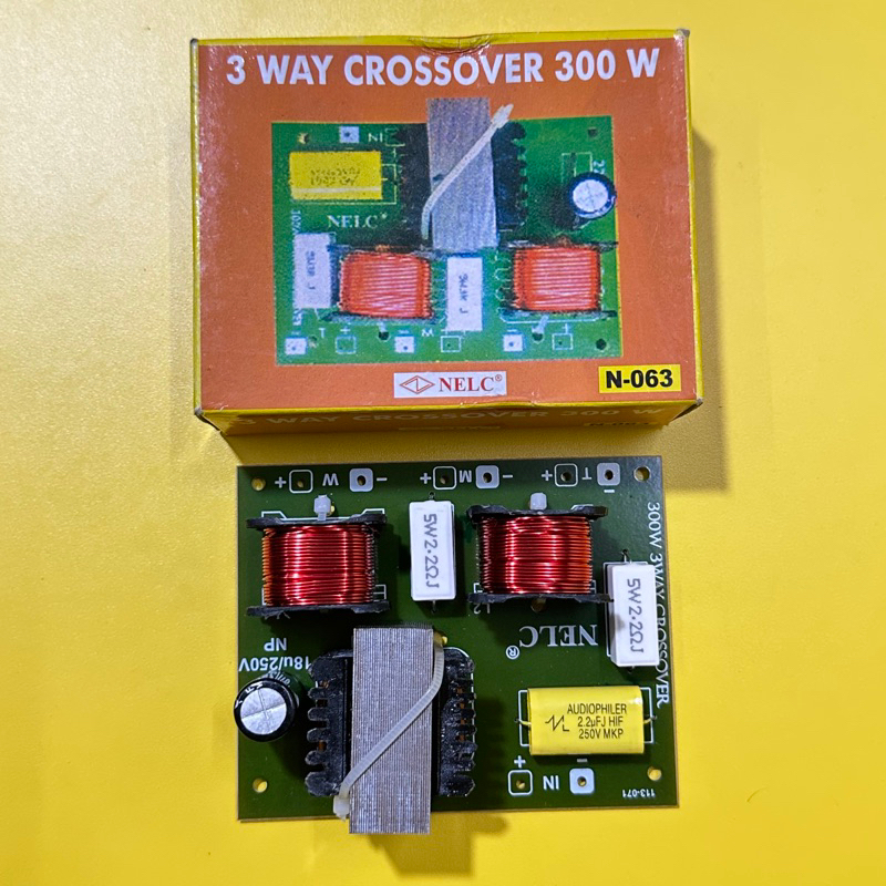 Jual Kit Crossover 3 Way 300 Watt / Modul Audio | Shopee Indonesia