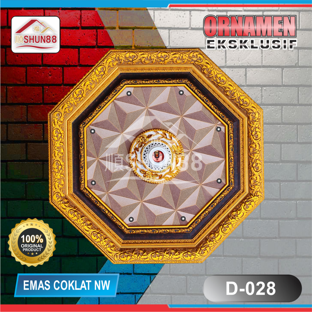 Jual Ornamen Lampu PVC / Ornamen Plafon PVC / Fitting Lampu / Rumah ...