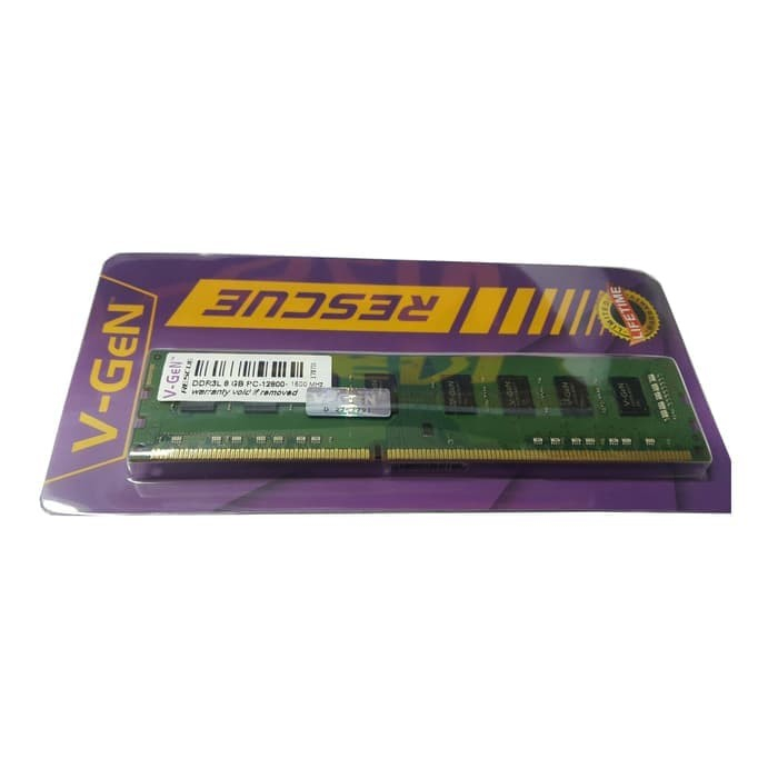 Jual RAM DDR3 V-GeN RESCUE 8GB PC12800/1600Mhz LongDimm (Memory PC VGEN) | Shopee Indonesia