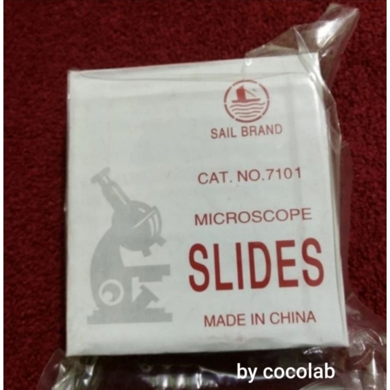 Jual Slide Object Glass 7101 SAIL BRAND 72 pcs/box | Shopee Indonesia