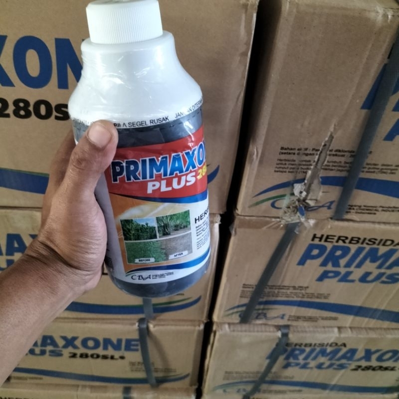 Jual Paket 1 box isi 20 botol Herbisida Primaxone Plus 280 SL 1 Liter ...
