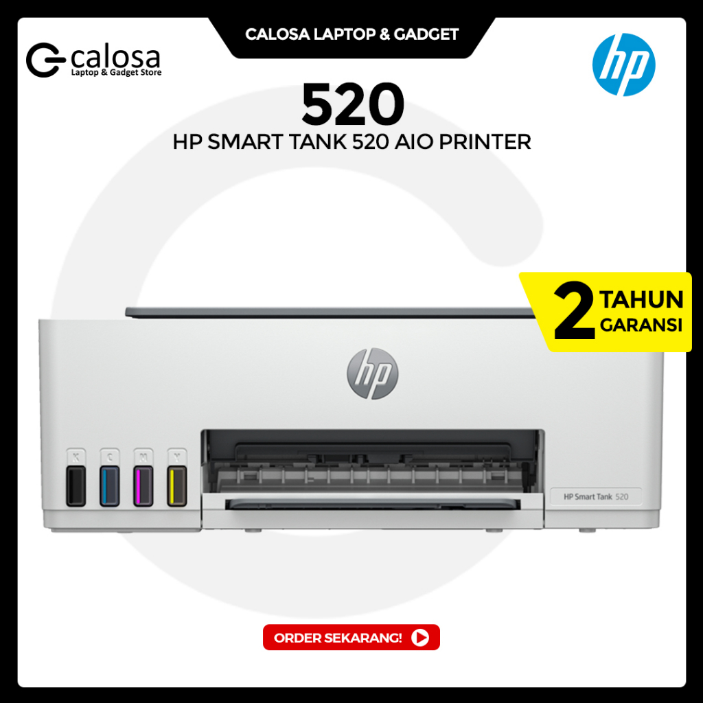 Jual PRINTER HP 520 SMART TANK A4 ALL IN ONE PRINT SCAN COPY ORIGINAL ...