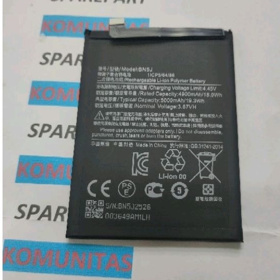 Jual BATERAI XIAOMI BN5J ORI | Shopee Indonesia