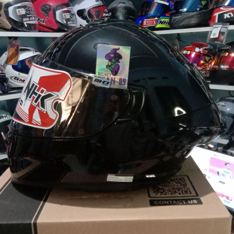 Jual HELM NHK MARK 1 ELITE SOLID ALL WARNA FULL FACE ORIGINAL SNI ...