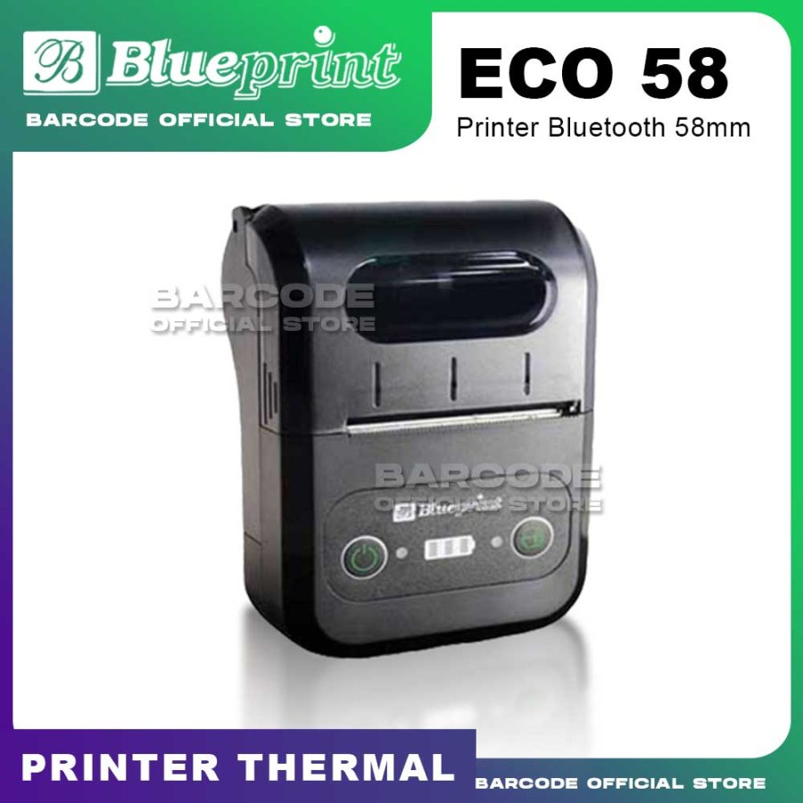 Jual Blueprint BP-ECO58 Printer Cetak Struk Kasir Thermal Via Bluetooth Android | Shopee Indonesia