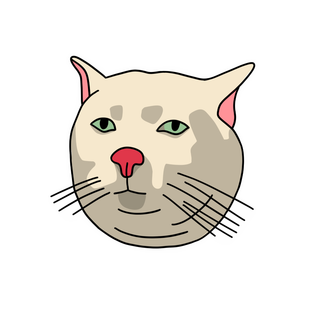 Jual Stiker Kucing Lucu part 1 Meme Black Cat Laminasi Glitter | Shopee ...