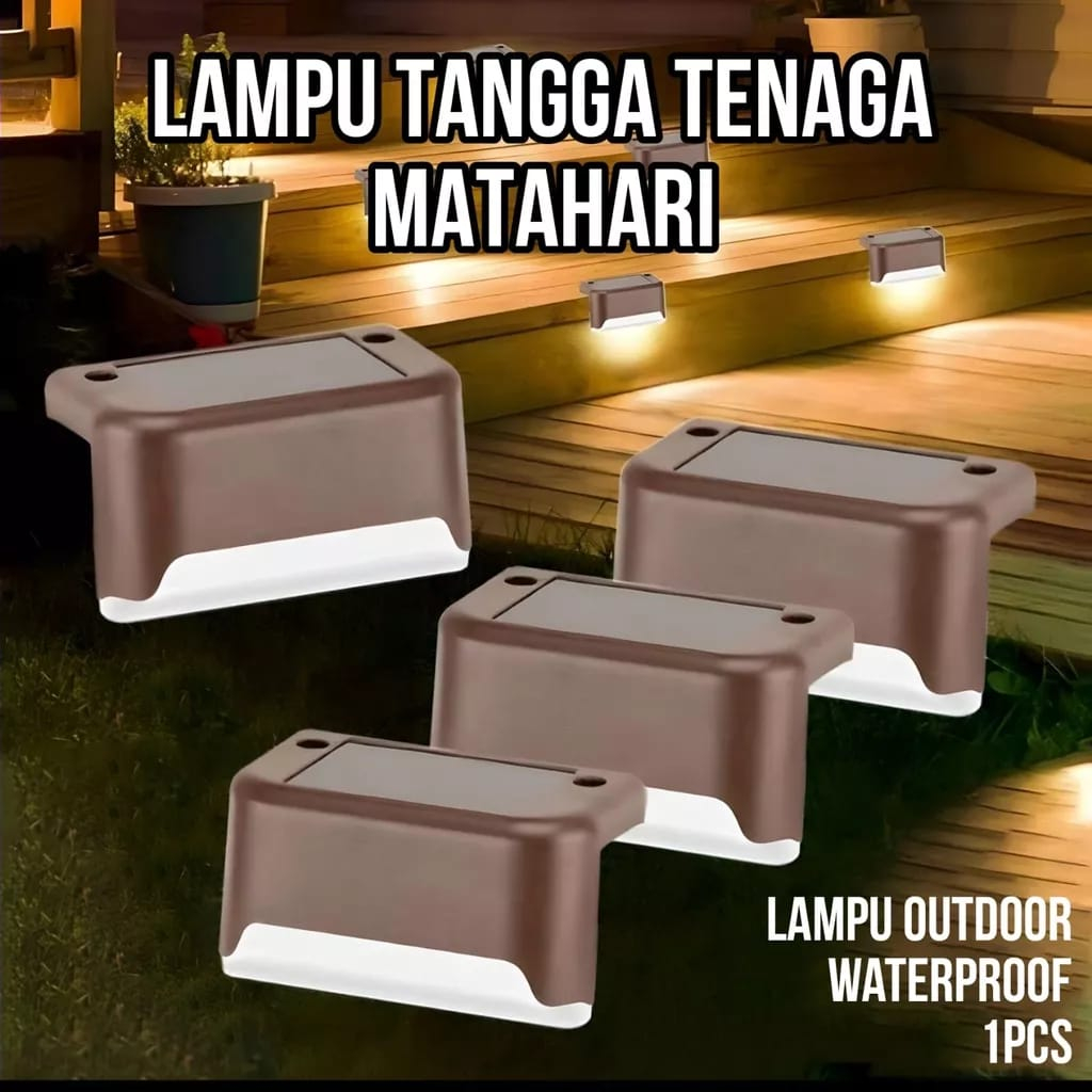 Jual 1 BOX ISI 4PCS Lampu Taman Tenaga Matahari / Tenaga Surya Solar ...