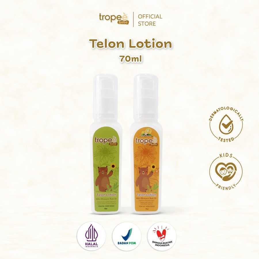 Jual Tropee Bebe Telon Lotion Baby Blossom & Orange Blossom | Telon ...