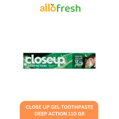 Jual Close Up Gel Toothpaste Deep Action 110 gr | Shopee Indonesia