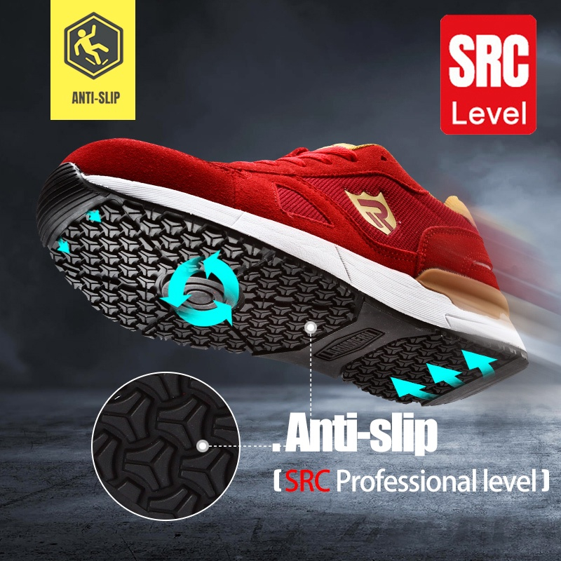 Jual Sepatu Safety Ujung Besi Original LARNMERN SRC Sneakers Eropa ...