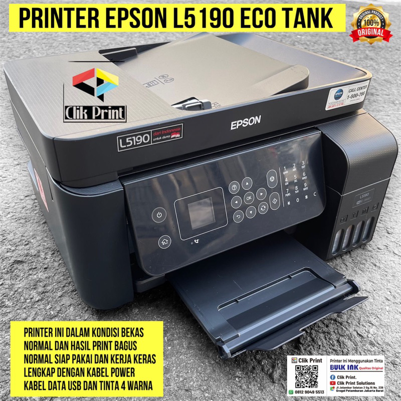 Jual Printer Epson L5190 | Shopee Indonesia