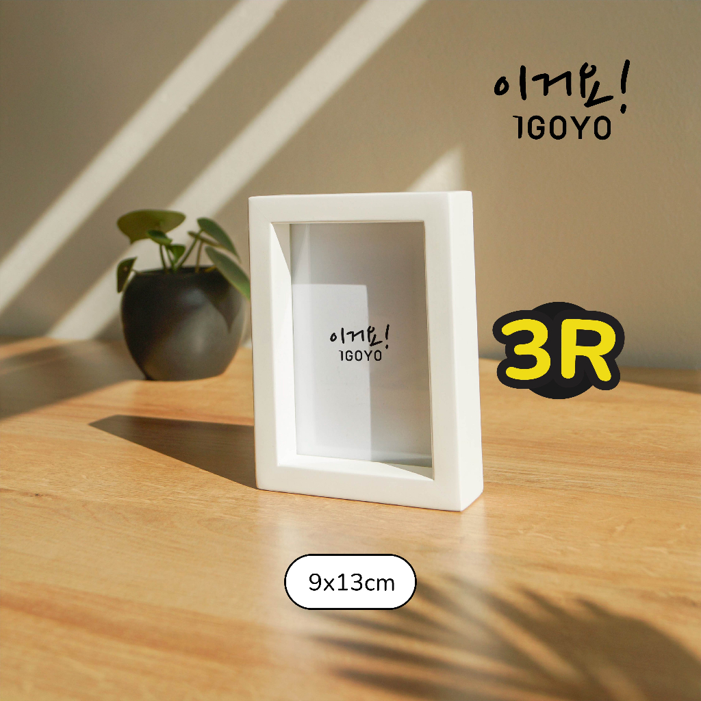 Jual Bingkai Foto IGOYO Ukuran 3R (9x13cm) F188 + Artprint Pigura Hitam Putih | Photo Frame ...