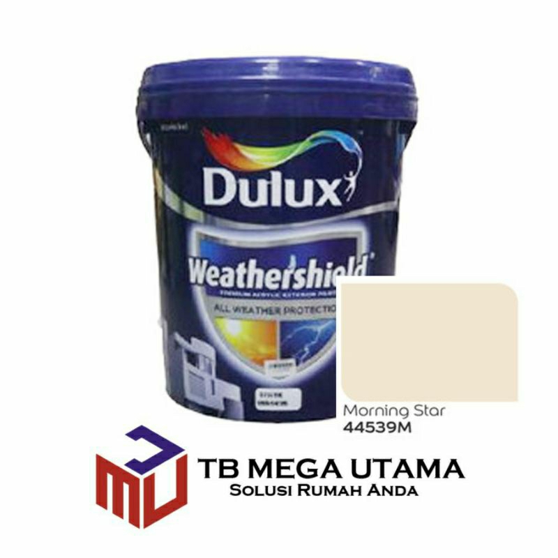 Jual Dulux Weathershield DS Morning Star 44539M 20 liter l Cat Tembok ...