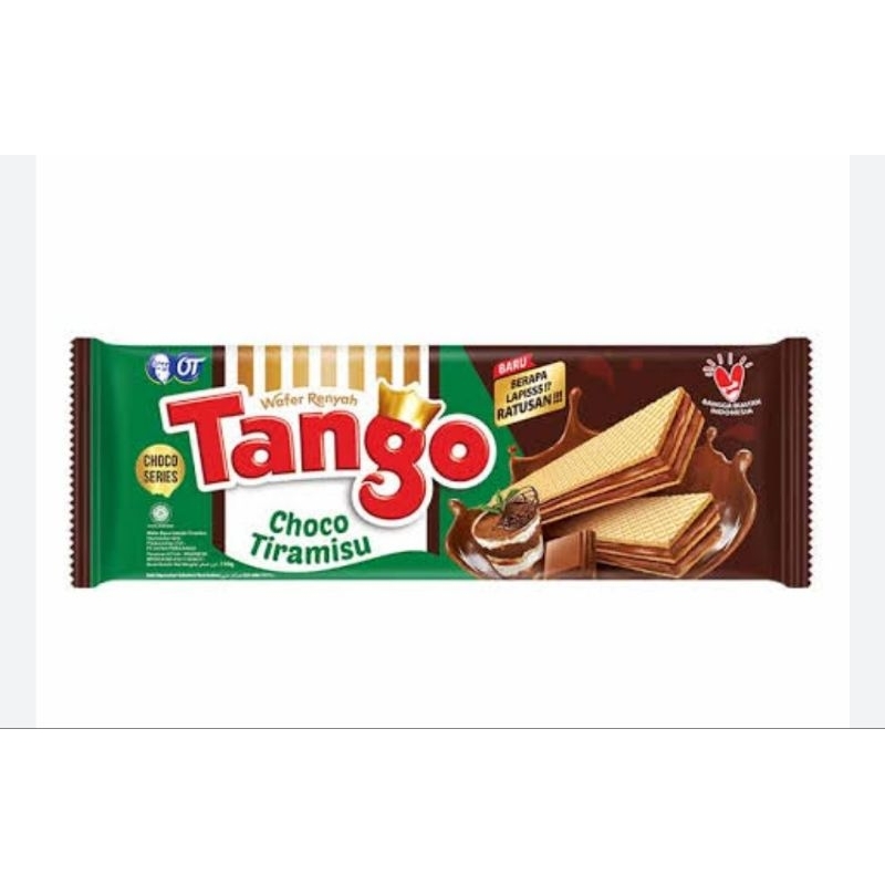 Jual TANGO WAFER CHOCO TIRAMISU 110 GR | Shopee Indonesia