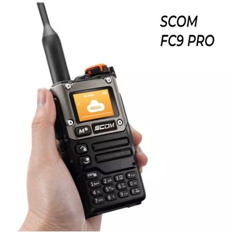 Jual new ht scom fc9 pro multi air band handy walkie talkie | Shopee Indonesia
