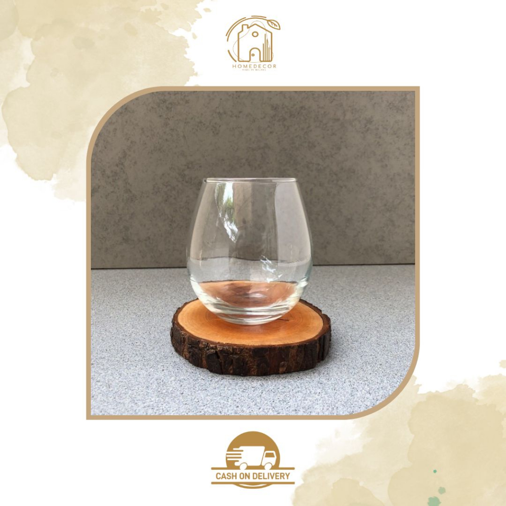 Jual VAS KACA BULAT GELAS COFEE AESTHETIC GELAS KOREA KACA UNIK HOME ...