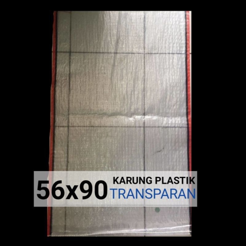Jual Karung Beras Putih Transparan 50kg Bekas 1x Pemakaian | Shopee ...