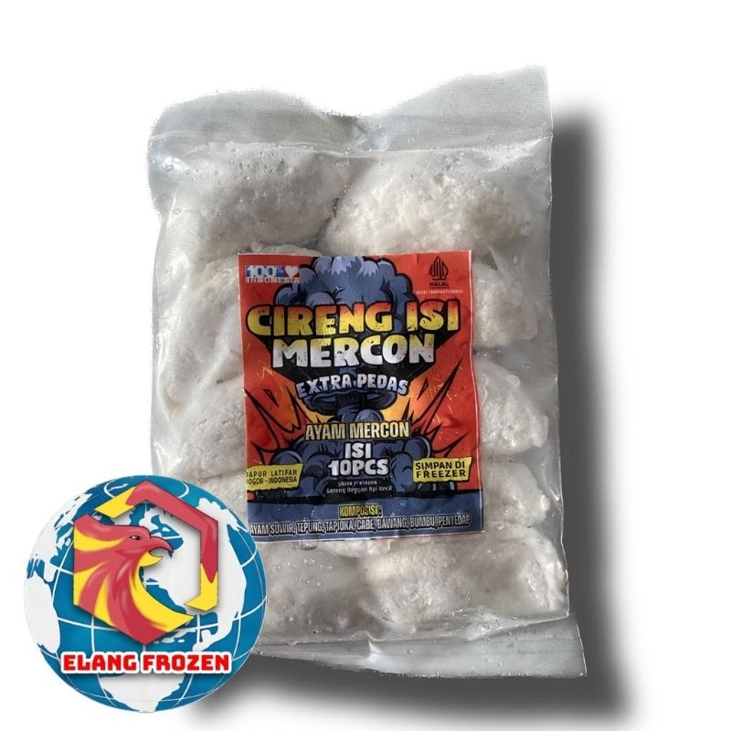 Jual Cireng Isi Ayam Mercon 10 pcs | Shopee Indonesia