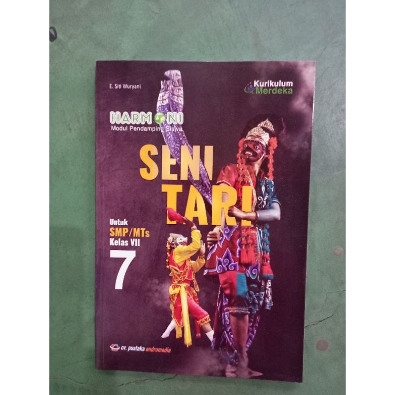 Jual Buku pendamping siswa Seni Tari Kelas 7 SMP/MTS | Shopee Indonesia
