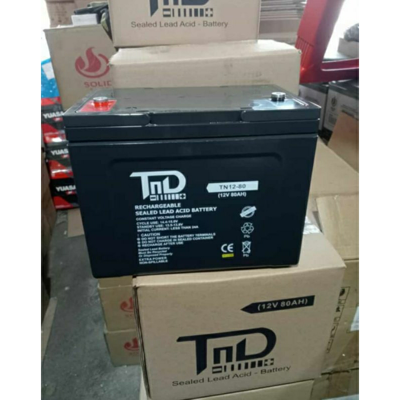 Jual BATTERY VRLA TND 12VOLT-80AH NEW PABRIKAN VIETNAM | Shopee Indonesia