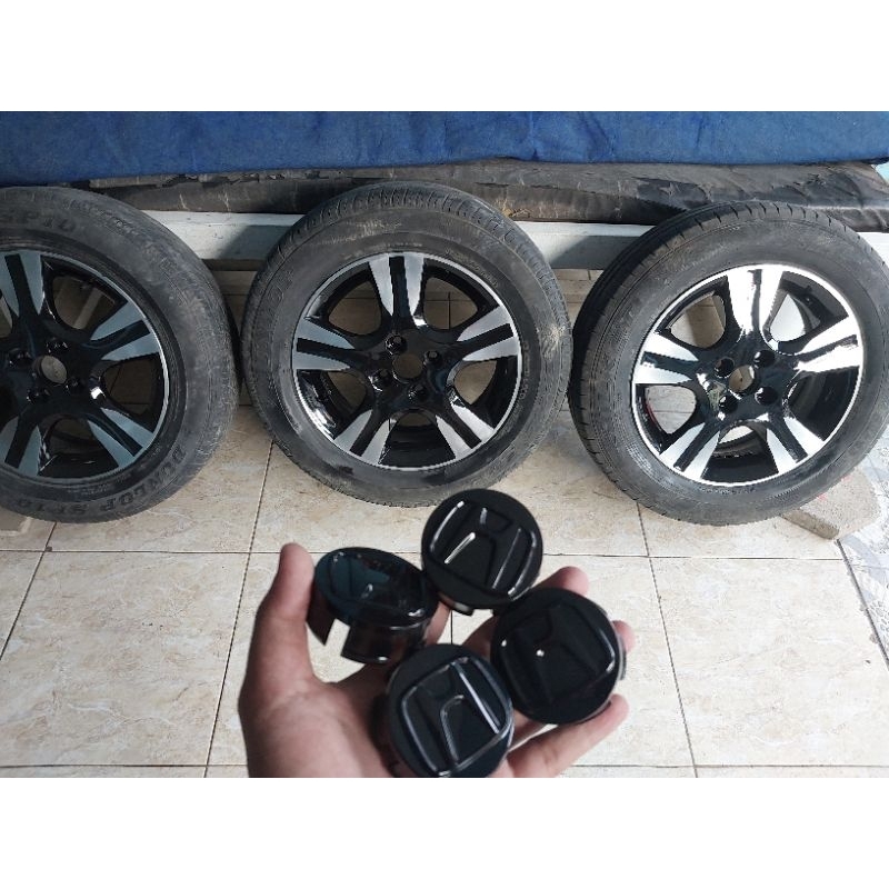 Jual Velg Ban Two Tone Enkei Honda Jazz R15 ORI | Shopee Indonesia