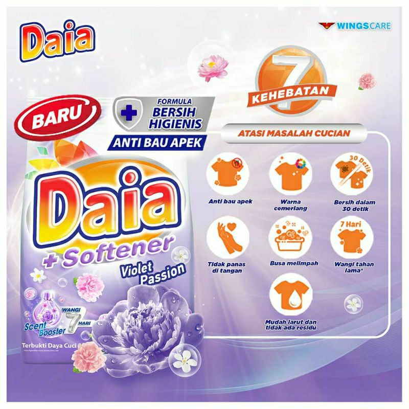 Jual Daia Violet Softener 800 gr | Shopee Indonesia