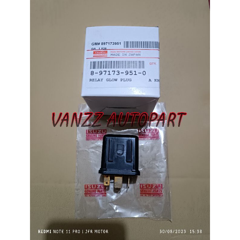 Jual relay glow plug relay busi pemanas Isuzu nhr55 8-97173-951 ...