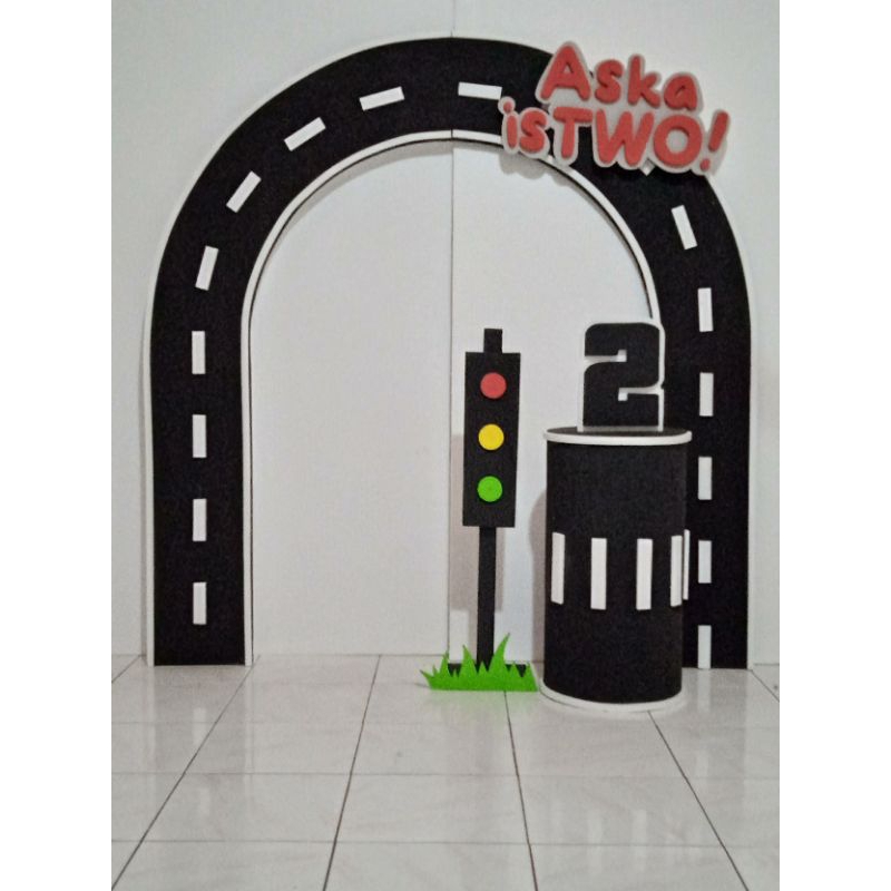 Jual Backdrop custom Styrofoam anak/Backdrop/Pesta/Lamaran/ulang tahun ...