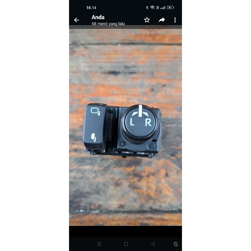 Jual Switch miror double retract Inova Zenix/ Inova Cross build up LHD ...