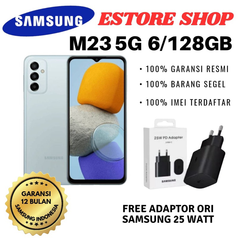 Jual Samsung Galaxy M23 5G 6/128 Garansi Resmi Samsung Indonesia ...