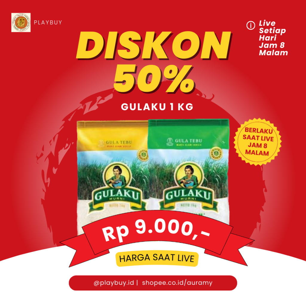 Jual Gulaku 1kg Premium Gula Pasir | Shopee Indonesia